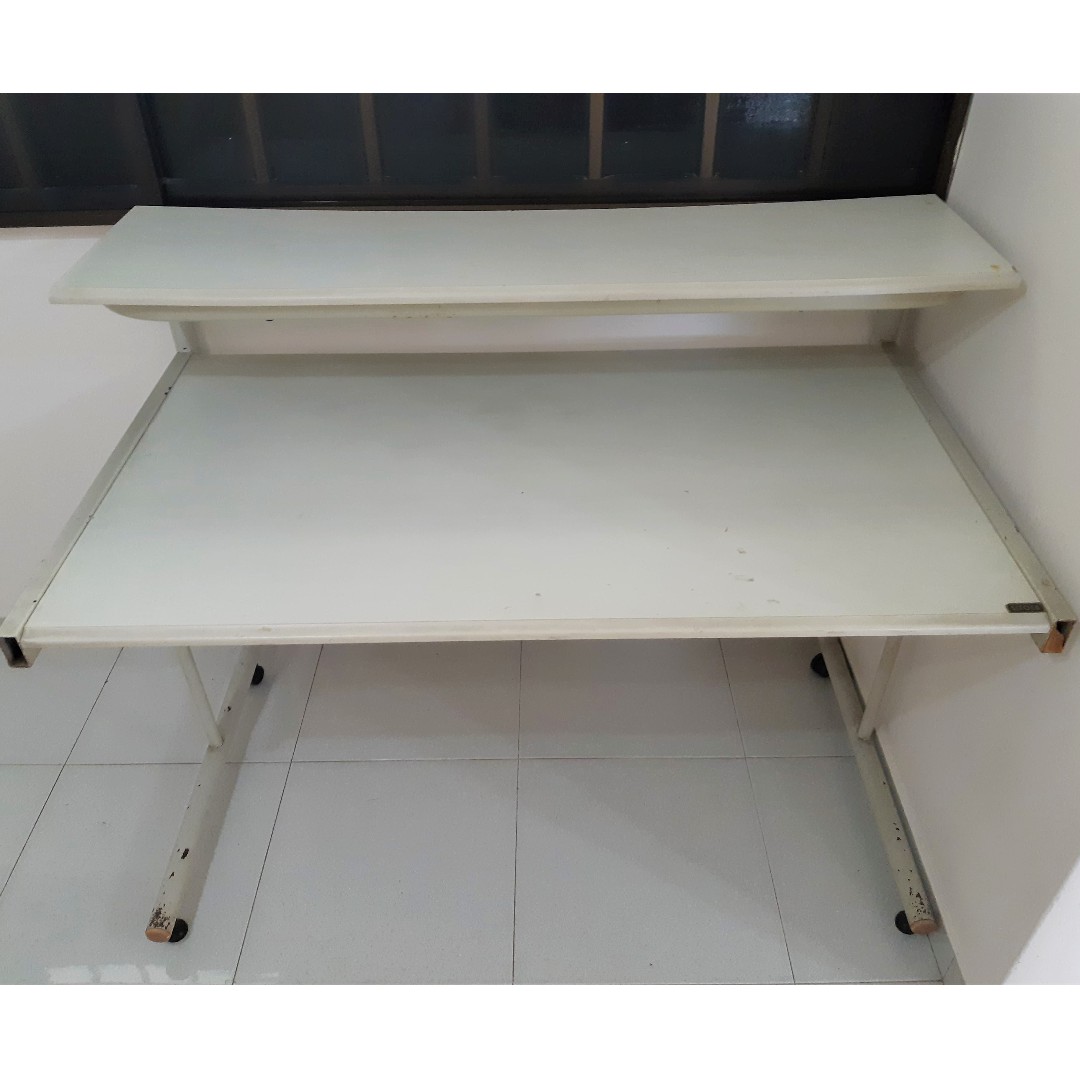 Basic Computer Table, Furniture & Home Living, Furniture, Tables & Sets on Carousell