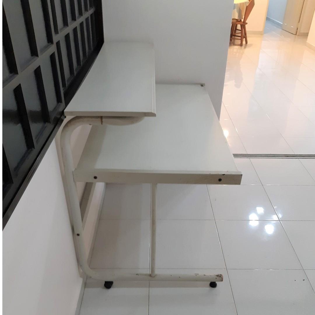 Basic Computer Table, Furniture & Home Living, Furniture, Tables & Sets ...