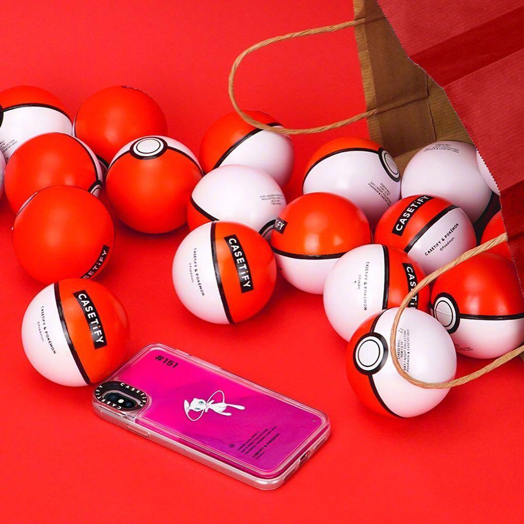 CASETiFY Pokemon Ball (stress ball), 興趣及遊戲, 收藏品及紀念品, 明星周邊 - Carousell
