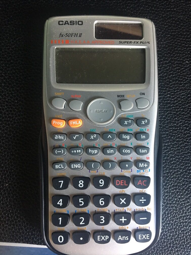 Casio FX-50FH II, 興趣及遊戲, 手作＆自家設計, 文具 - Carousell