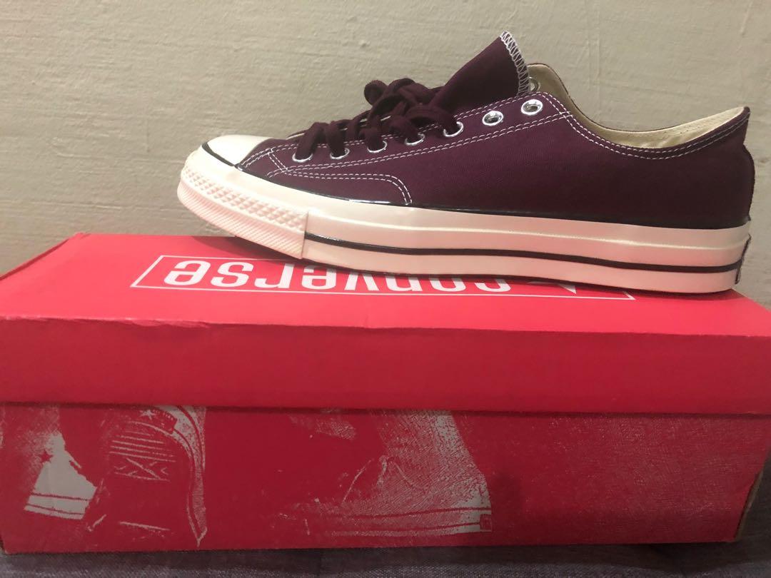 Converse chuck 70 XO maroon , Men's Fashion, Footwear, Sneakers on ...