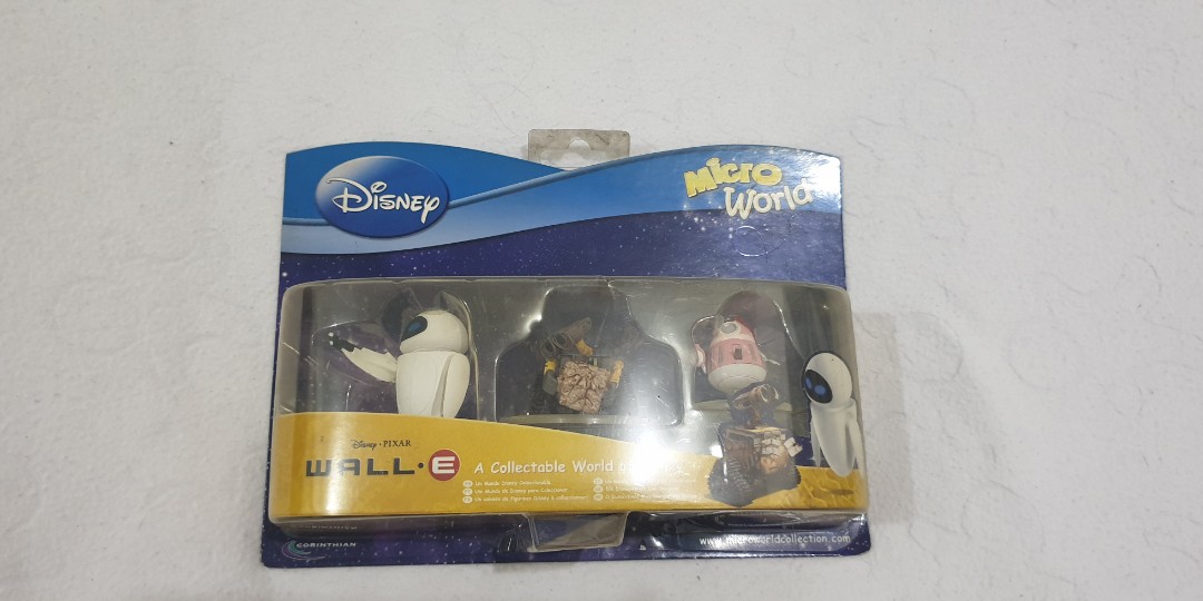 Disney Micro World Wall-E Micro Figures, Hobbies & Toys, Toys & Games ...