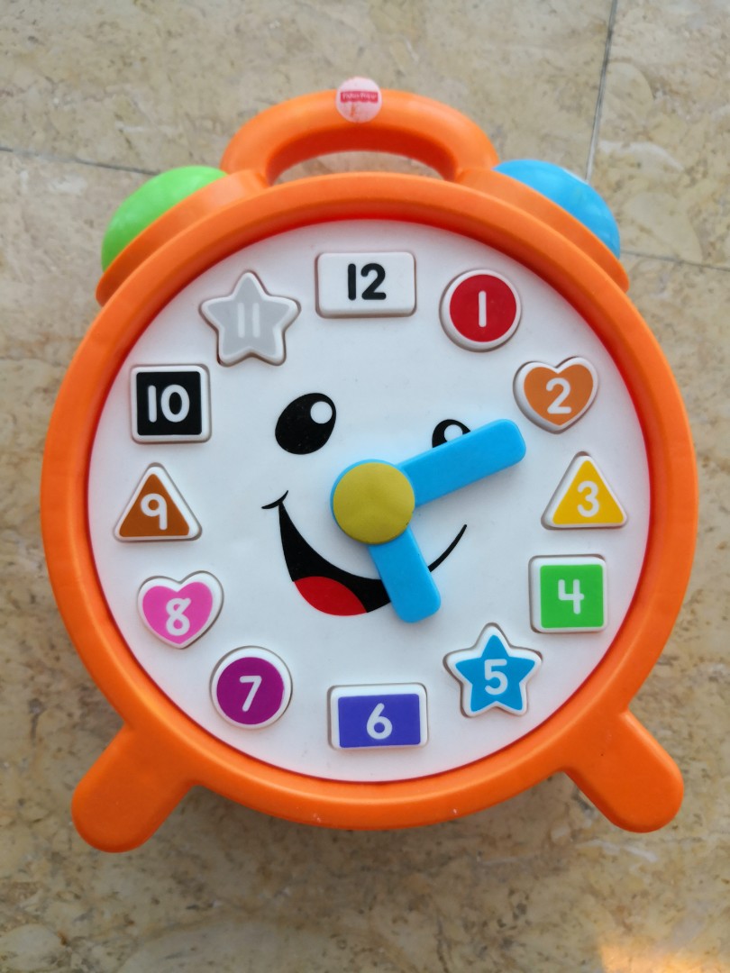 Fisher price clock @$5 only, Babies & Kids, Infant Playtime on Carousell