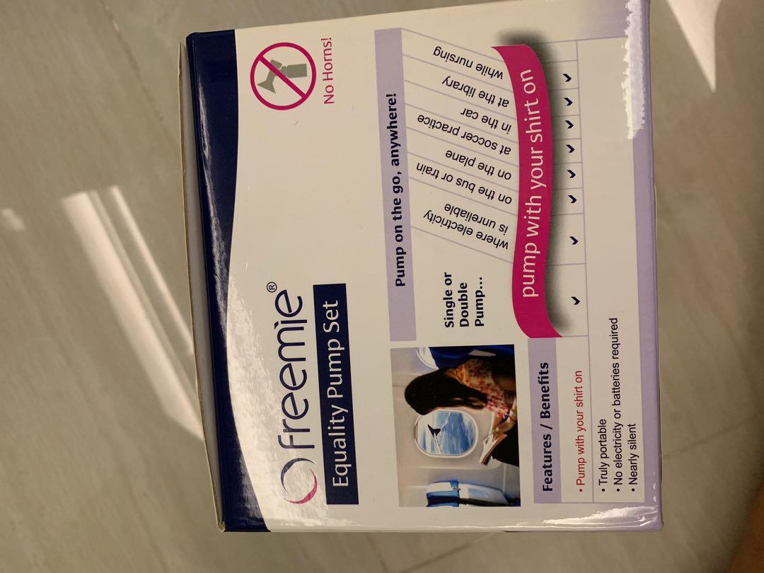 Freemie equality manual pump set, Babies & Kids, Nursing & Feeding ...