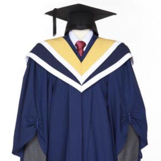 Bachelor of Engineering Graduation Gown, Men's Fashion, Tops & Sets ...