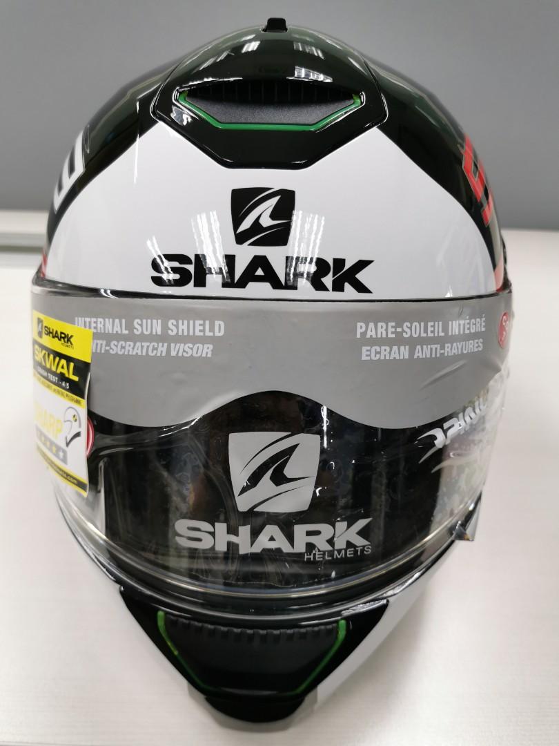 Helmet Shark Lorenzo Design Full Face, Auto Accessories on Carousell