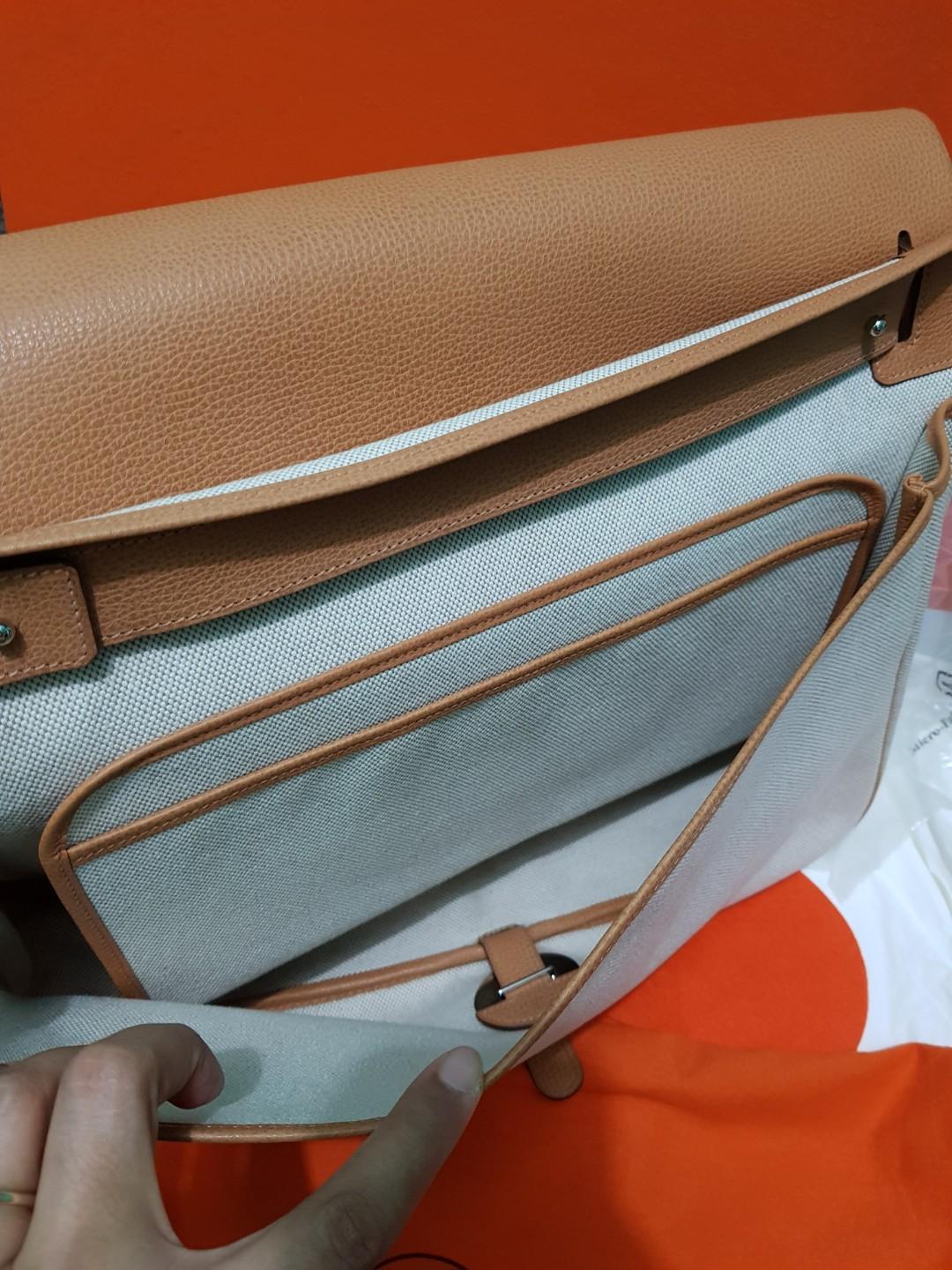 Hermes laptop sling bag, Luxury, Bags & Wallets on Carousell