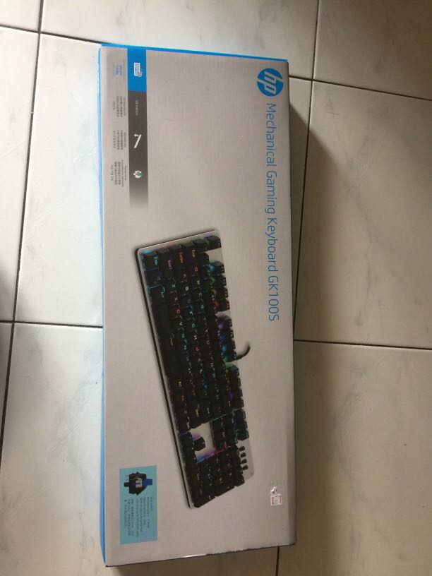 HP Mechanical Gaming Keyboard GK100S, Computers & Tech, Parts ...