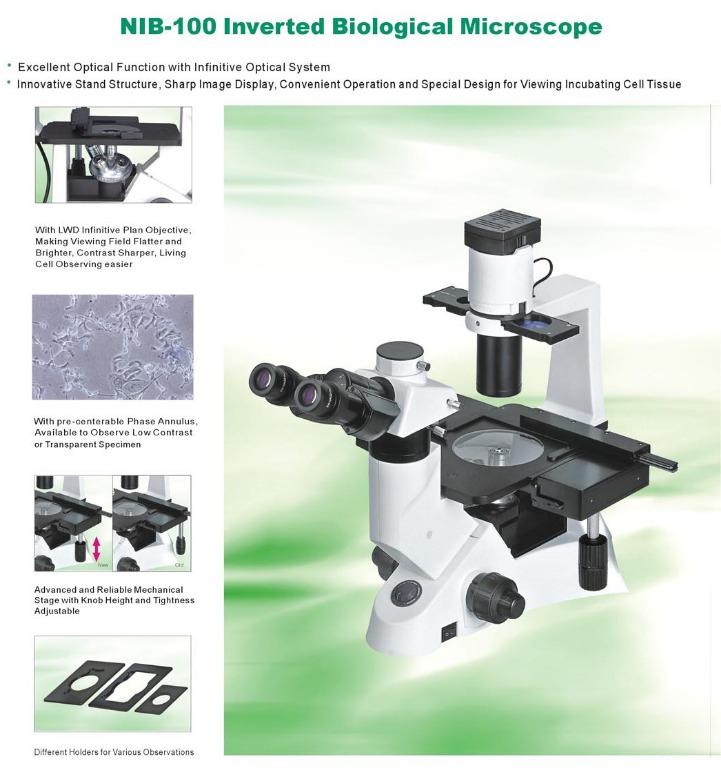 Inverted Biological Microscope (NIB-100), Beauty & Personal Care ...