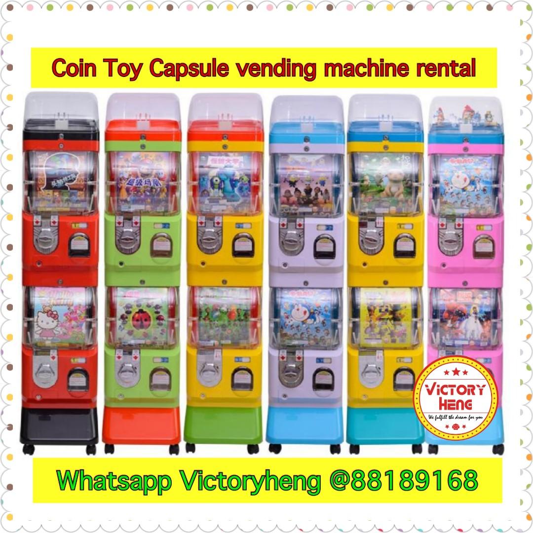 Coin Operated Toys Capsule Vending Machine, Hobbies & Toys, Memorabilia ...
