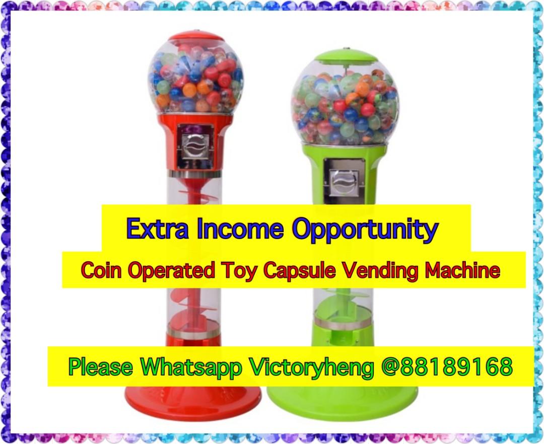 Coin Operated Toys Capsule Vending Machine, Hobbies & Toys, Memorabilia ...