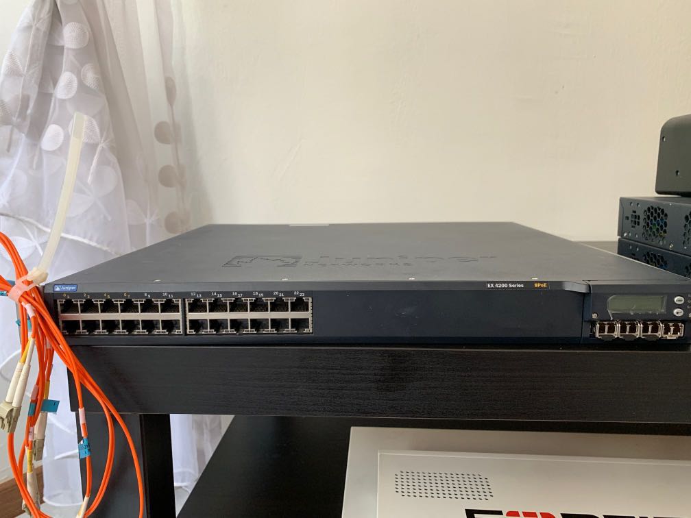 Juniper core switch ex4200, Computers & Tech, Parts & Accessories ...