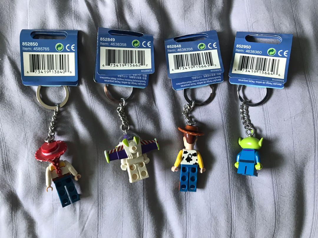 Limited Edition - LEGO Toy Story Key Chains (Woody, Jessie, Buzz, Alien ...