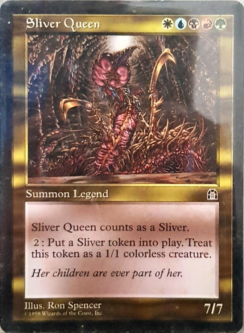 Magic The Gathering Sliver Queen for sale, Hobbies & Toys, Toys & Games ...