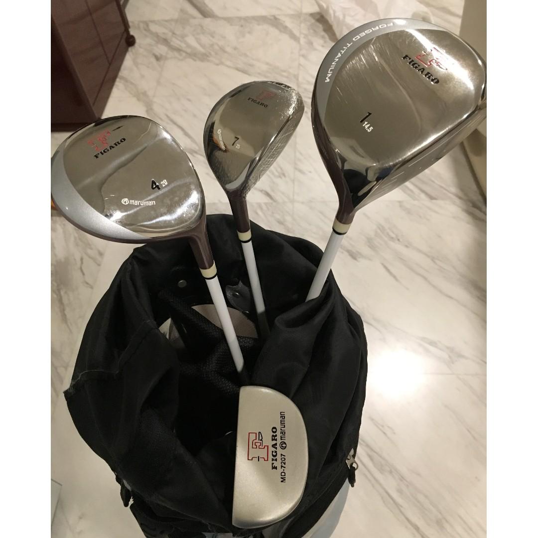 Maruman Figaro Golf Set with brand new driver, Sports Equipment, Sports ...