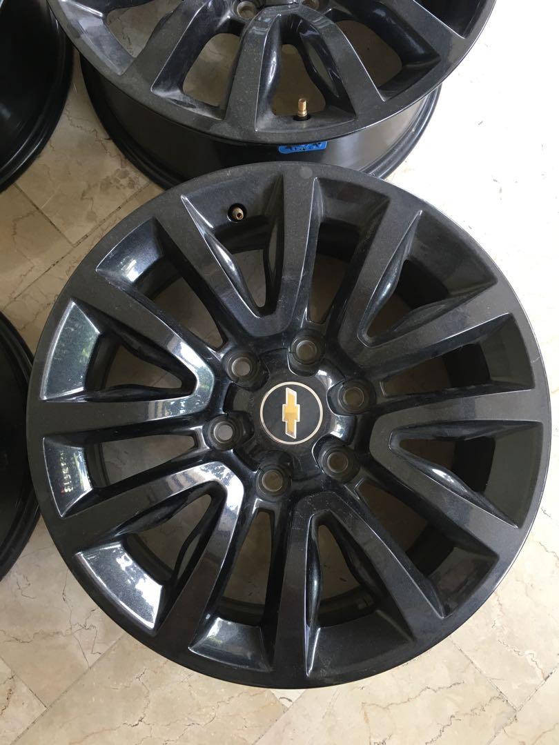 Original Chevrolet Trailblazer Rims, Car Parts & Accessories, Mags and ...
