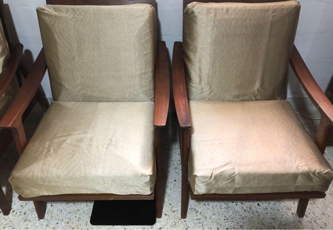 Pak Awang - 4 Single Chairs Only, Furniture & Home Living, Furniture ...