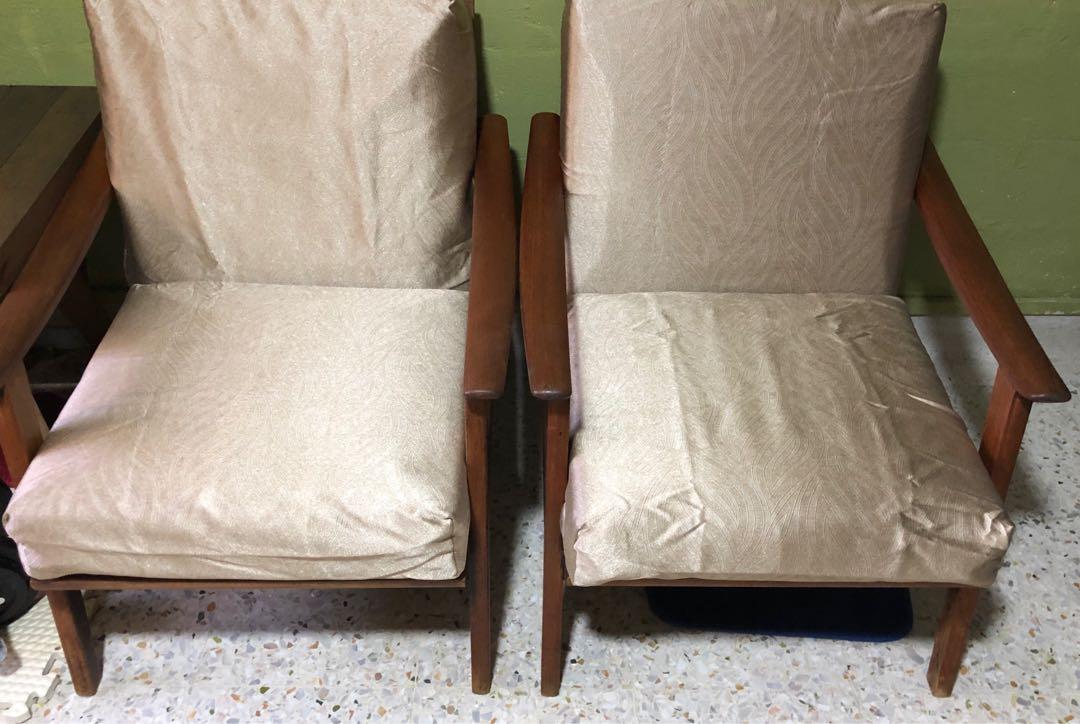 Pak Awang - 4 Single Chairs Only, Furniture & Home Living, Furniture ...