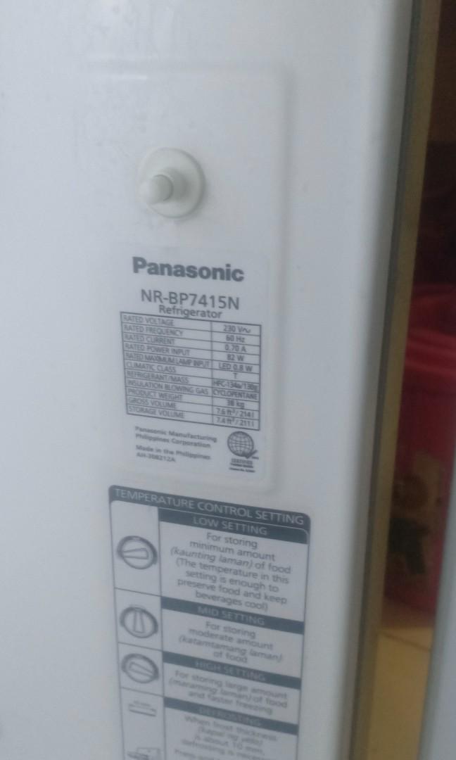Panasonic Inverter Refrigerator, TV & Home Appliances, Kitchen ...