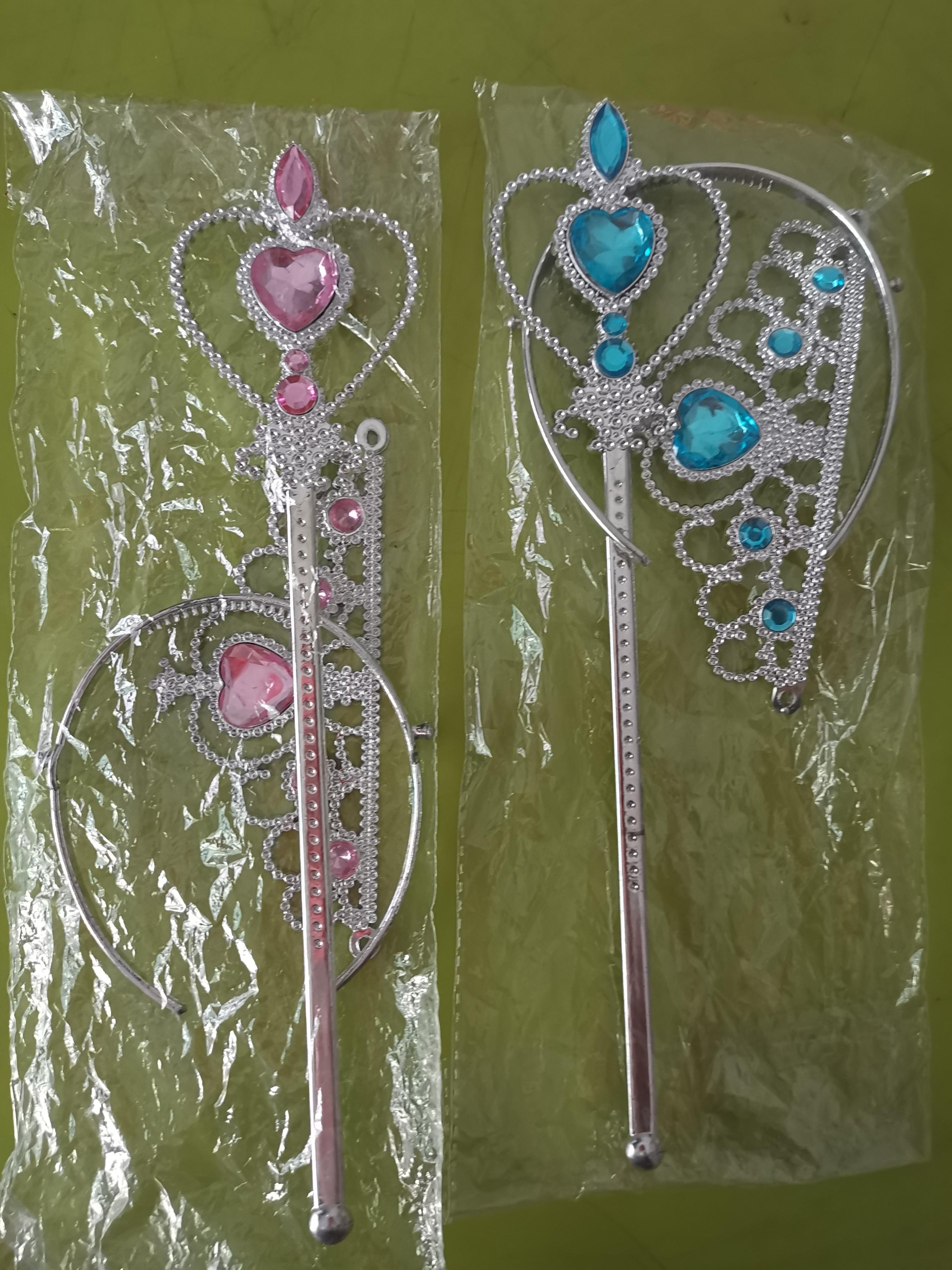 Princess Crown x Wand set, Babies & Kids, Babies & Kids Fashion on ...