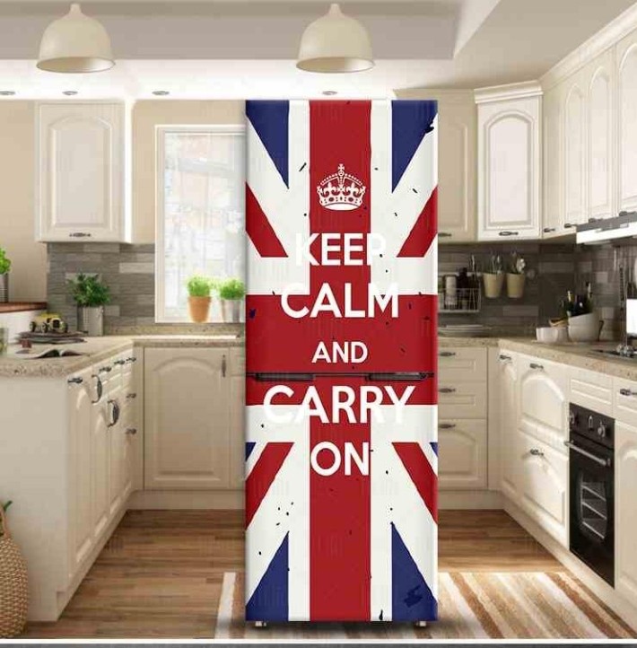 Retro Refrigerator sticker, Hobbies & Toys, Stationery & Craft, Art ...