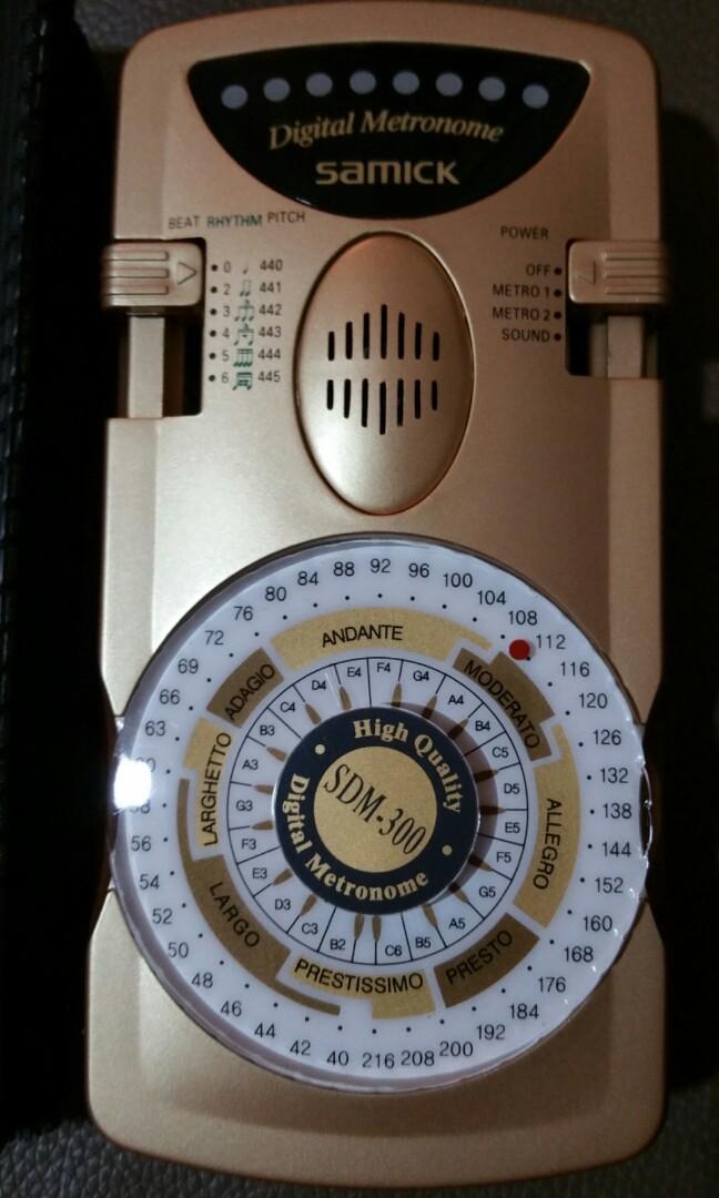 Samick Metronome, Hobbies & Toys, Music & Media, Music Accessories on ...