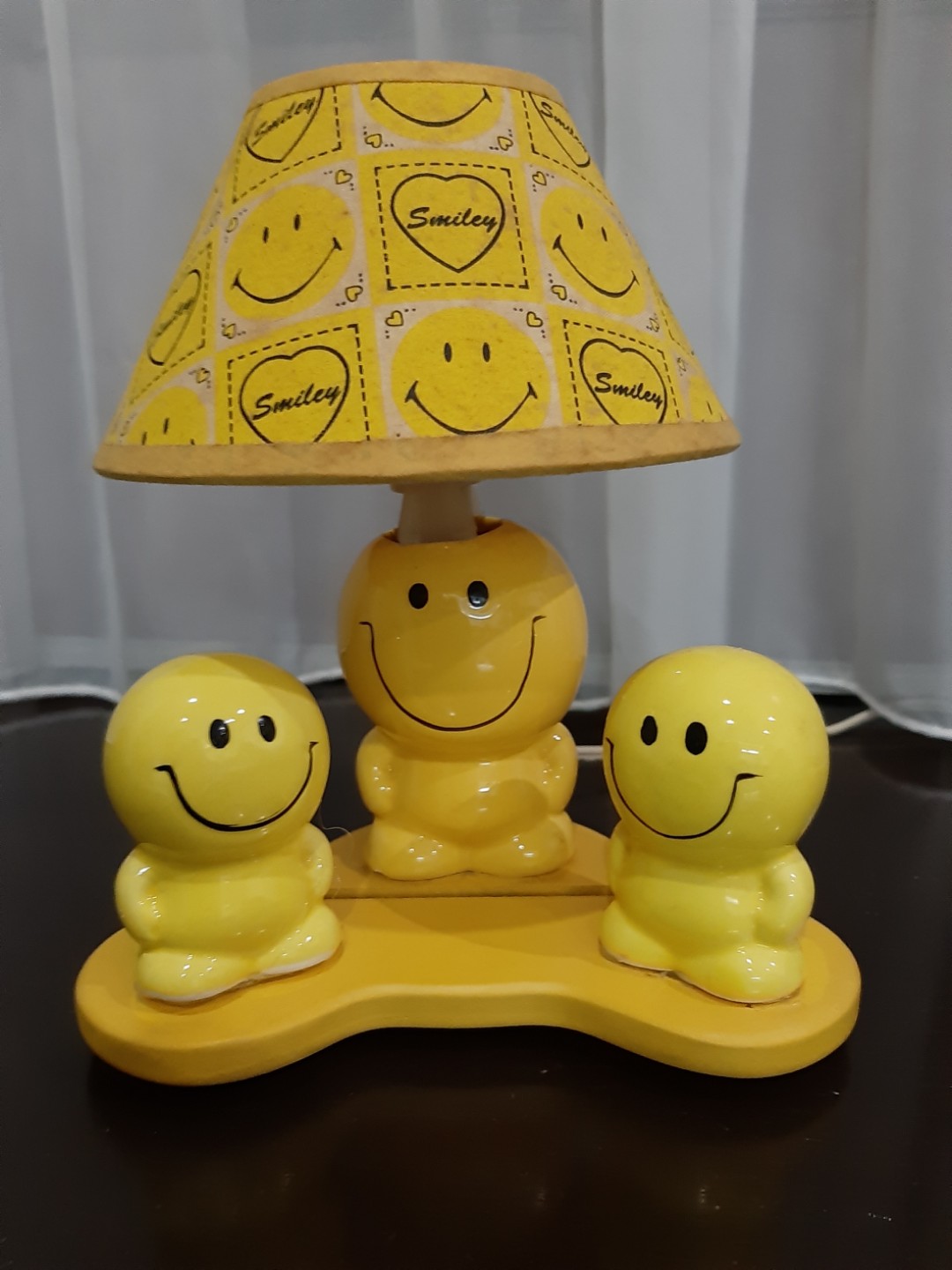 Smiley Face Table Lamp, Furniture & Home Living, Lighting & Fans ...