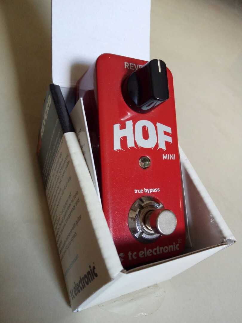 TC Electronics HOF Reverb Mini, Hobbies & Toys, Music & Media, Musical ...