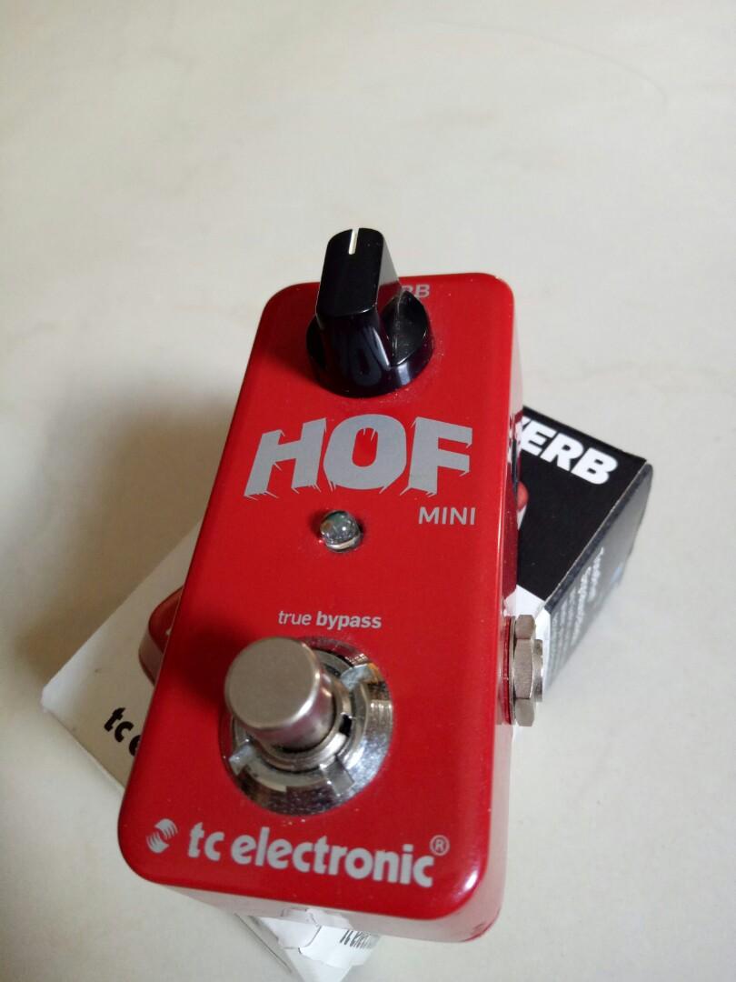 TC Electronics HOF Reverb Mini, Hobbies & Toys, Music & Media, Musical ...