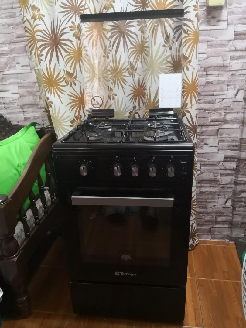 Technogas TFG5540AB 4 Burner Cooking Range, TV & Home Appliances ...