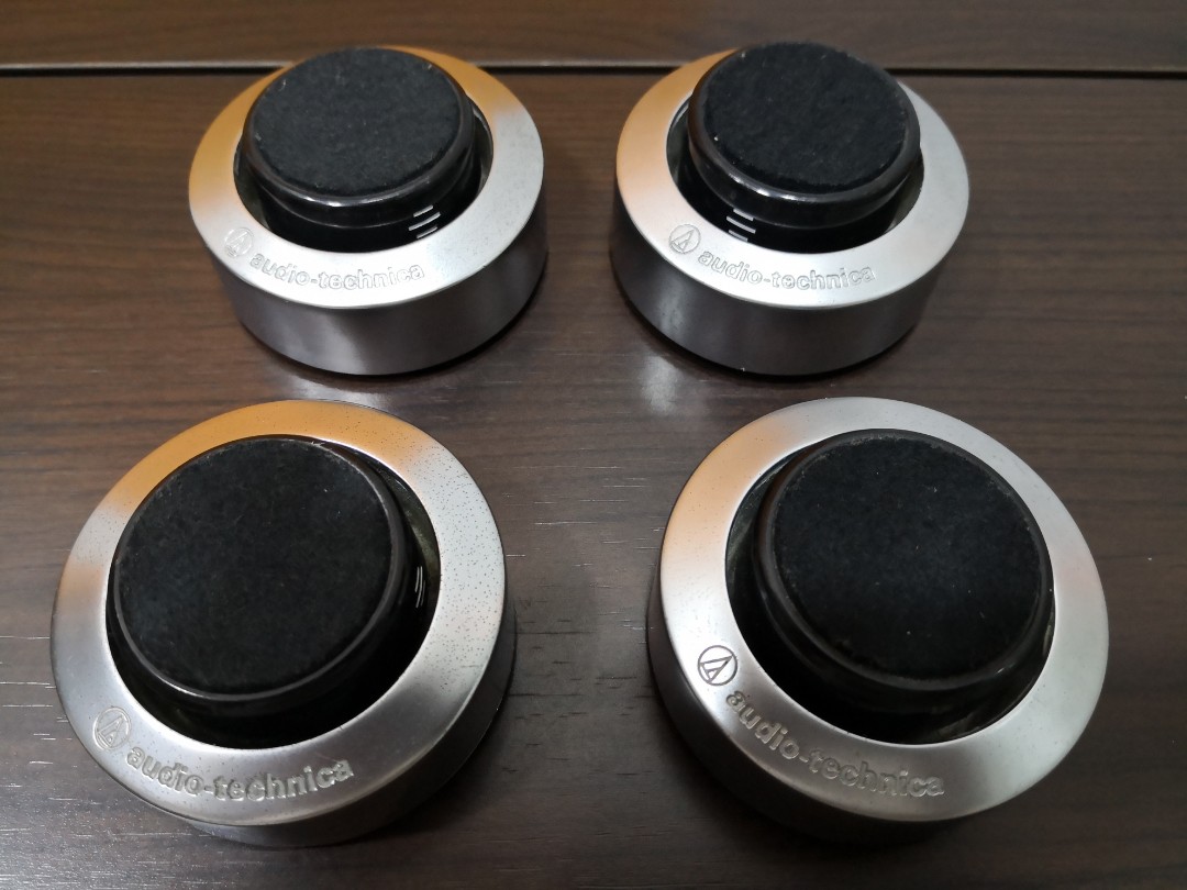 Turntable isolation feet, Audio, Other Audio Equipment on Carousell