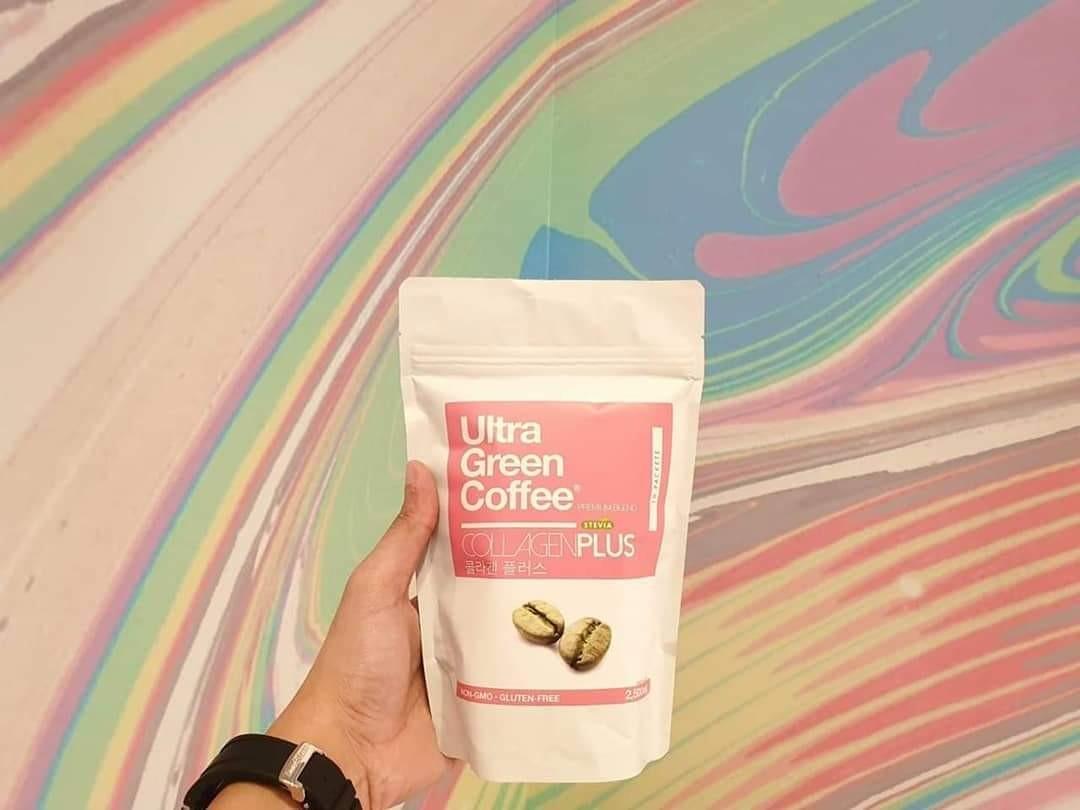 Ultra Green Coffee with Collagen Plus, Health & Nutrition, Health ...