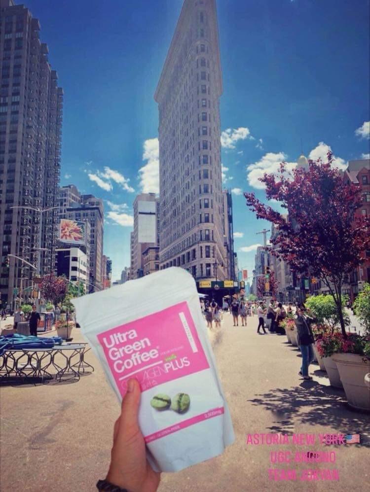 Ultra Green Coffee with Collagen Plus, Health & Nutrition, Health ...