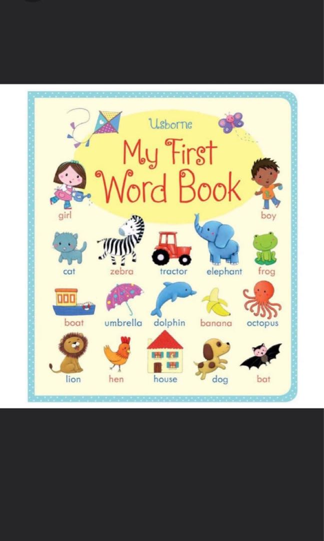 Usborne My First Word Book, Hobbies & Toys, Books & Magazines, Children ...