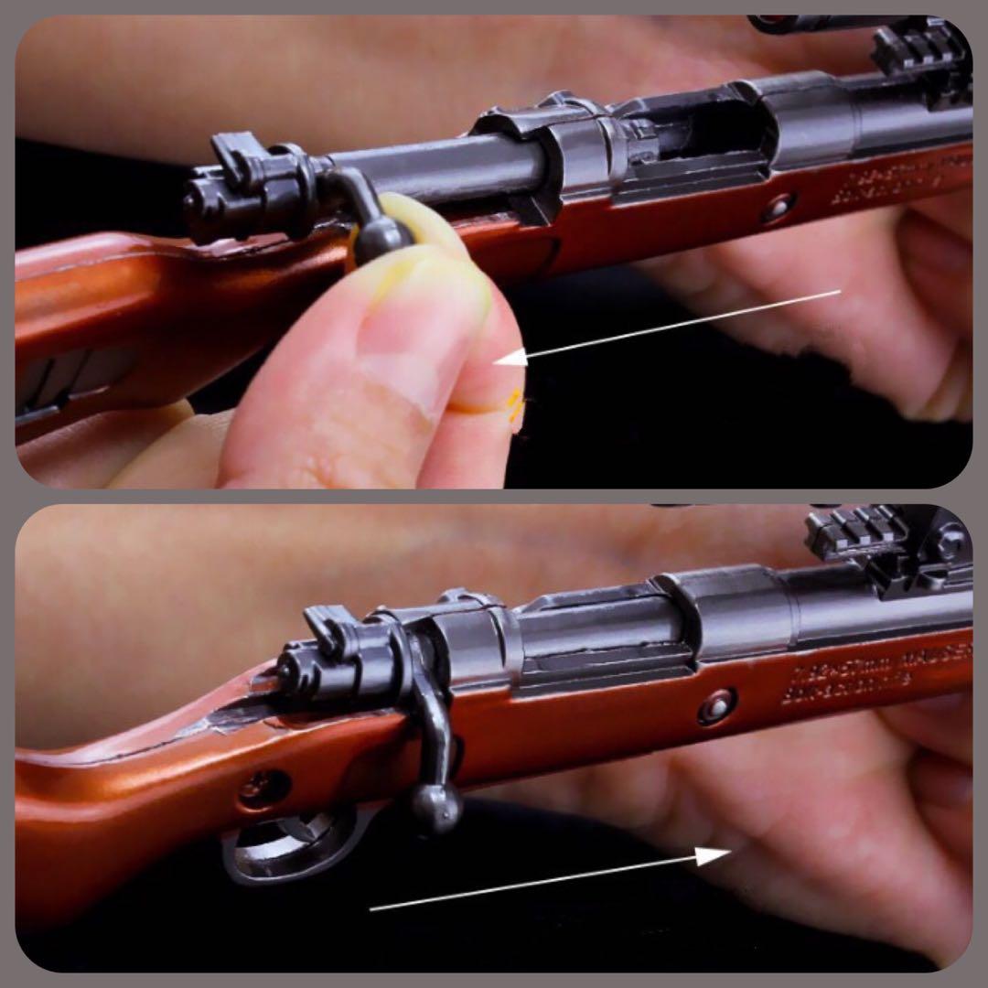 World War Two Nazi Germany KAR98K Rifle Sniper Scope Silencer toy gun ...