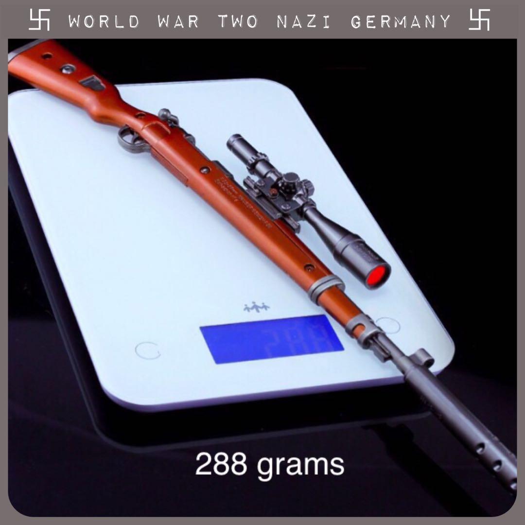 World War Two Nazi Germany KAR98K Rifle Sniper Scope Silencer toy gun ...