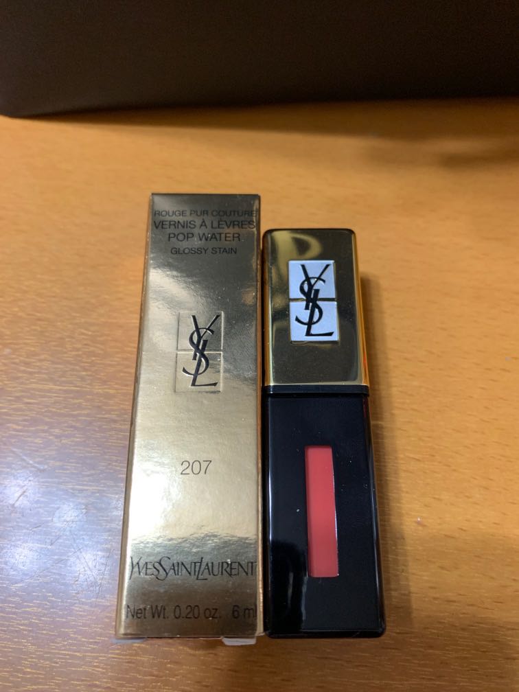YSL Glossy stain 207, 美容＆個人護理, 健康及美容 - 皮膚護理, 化妝品 - Carousell