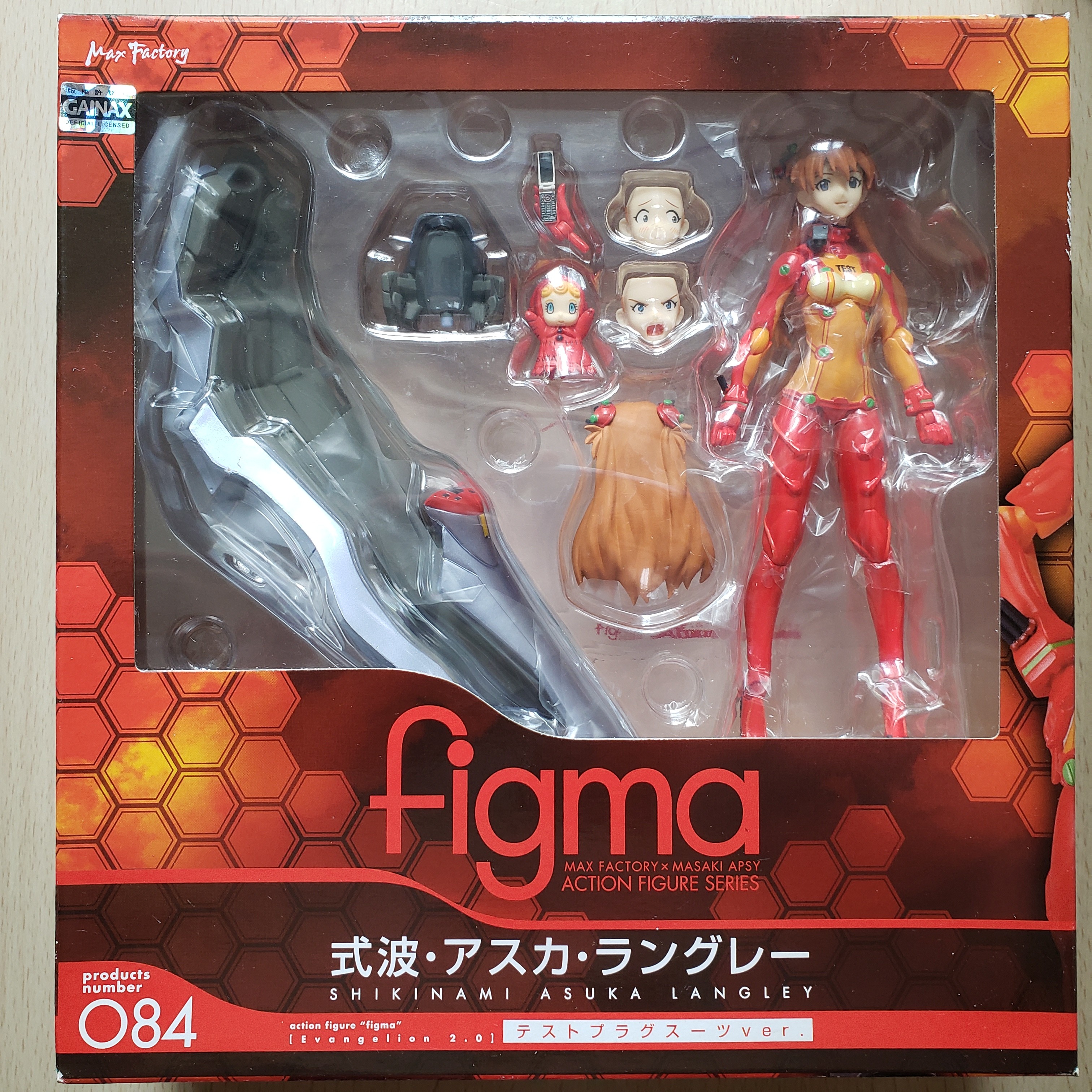 全新 figma 084 EVA 新世紀福音戰士 明日香, 興趣及遊戲, 玩具 & 遊戲類 - Carousell