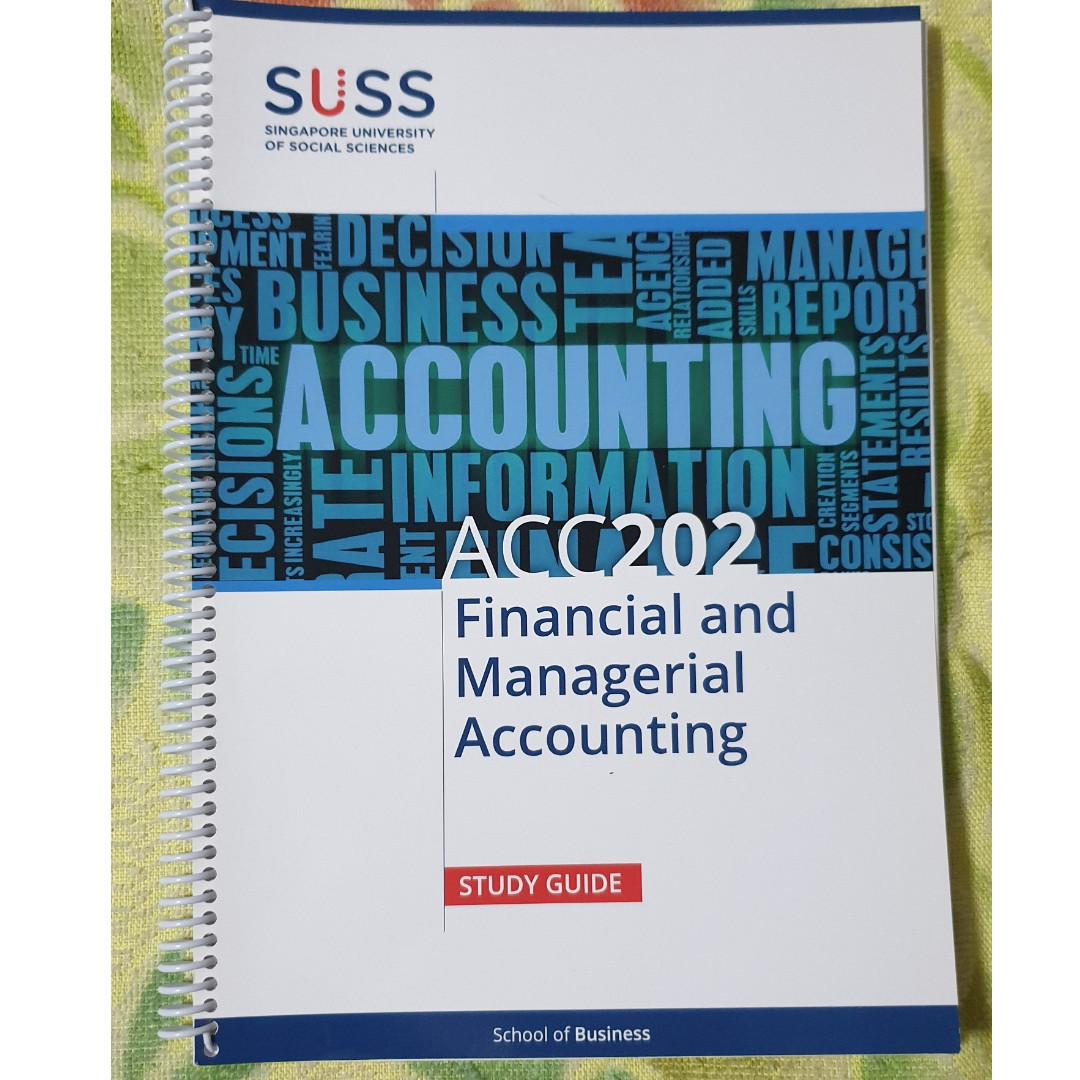 ACC 202 Financial and Managerial Accounting Study Note, Computers ...