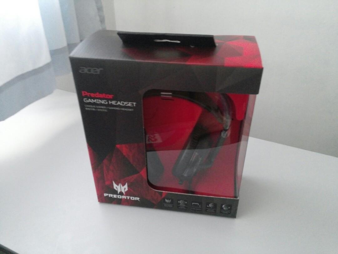Acer Predator Gaming Headset, Audio, Headphones & Headsets on Carousell