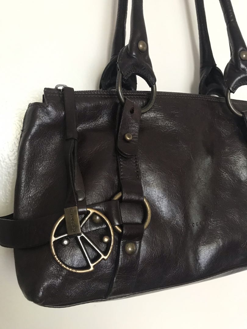 MARKDOWN! Authentic Vintage Coccinelle Leather bag / Hobo Bag, Luxury ...