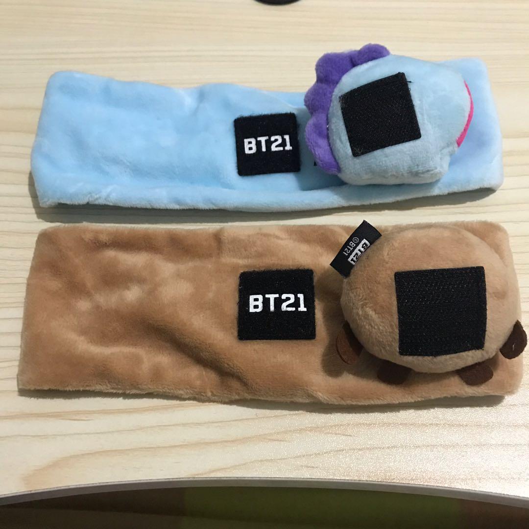 [BTS / BT21] BT21 Innisfree Headbands (Shooky / Mang), Hobbies & Toys ...