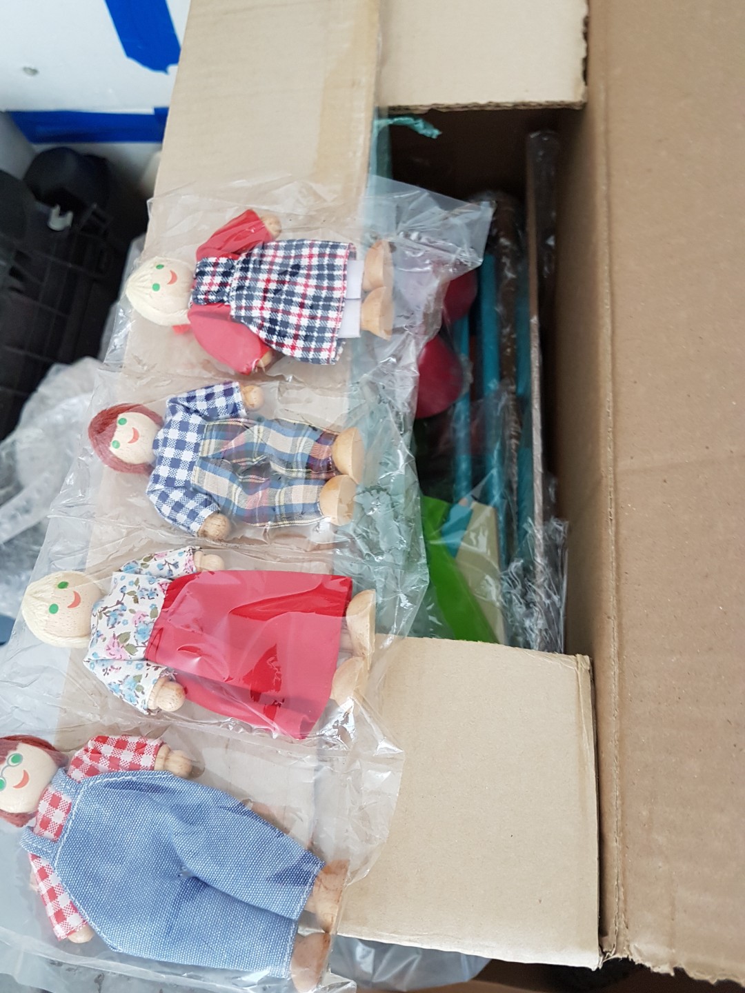 Carry doll wooden house complete set for age 3 up childcare preschool ...