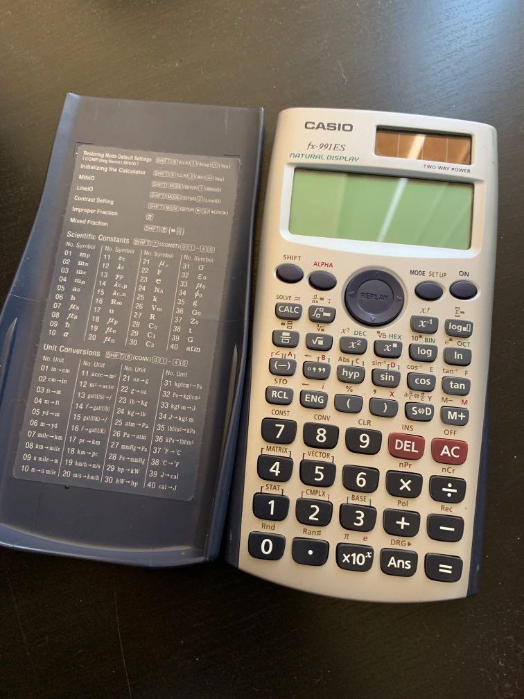 Casio FD-991ES | Natural Display, Two way power, Hobbies & Toys ...