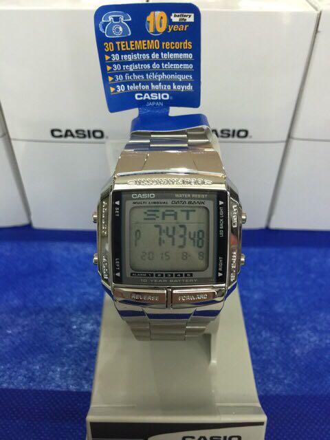 Casio Vintage Db 360 1a Db360 Silver Mens Fashion Watches And Accessories Watches On Carousell