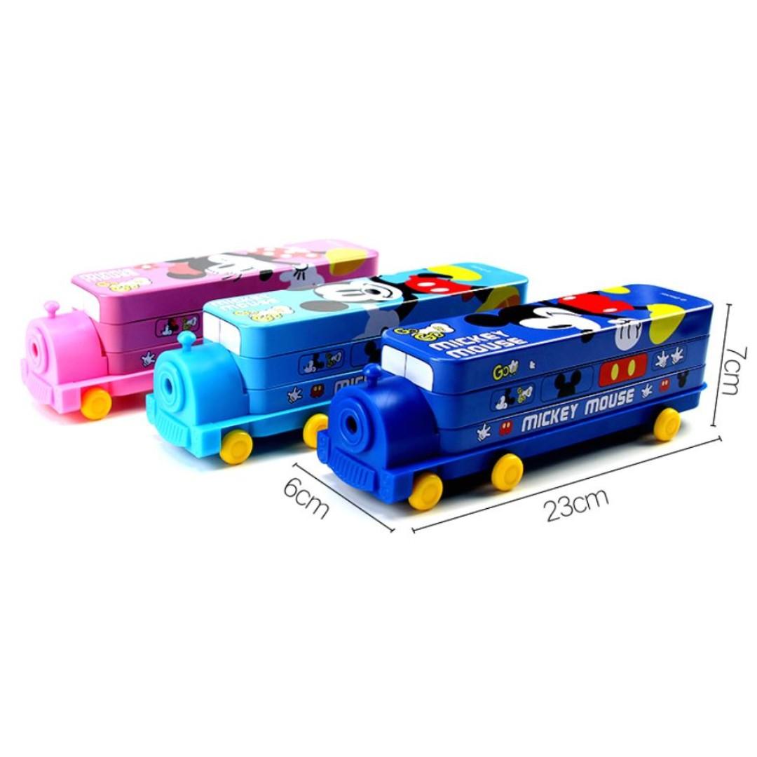 Cute Cartoon Train Pencil Case / Box, Hobbies & Toys, Stationery ...