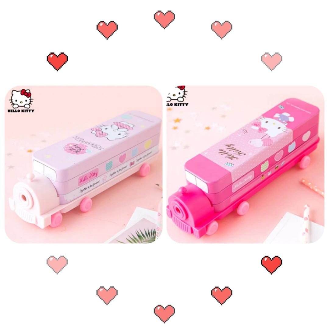Cute Cartoon Train Pencil Case / Box, Hobbies & Toys, Stationery ...