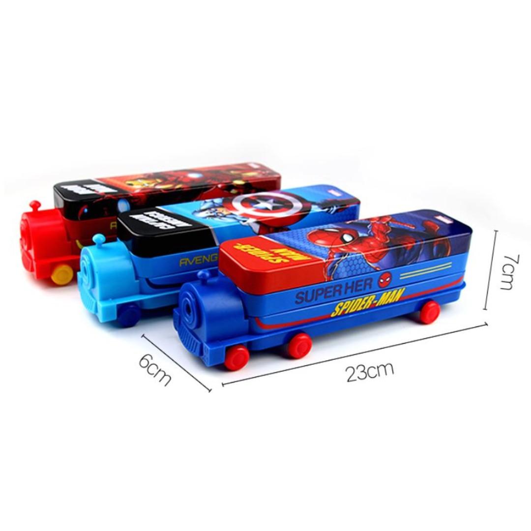 Cute Cartoon Train Pencil Case / Box, Hobbies & Toys, Stationery ...