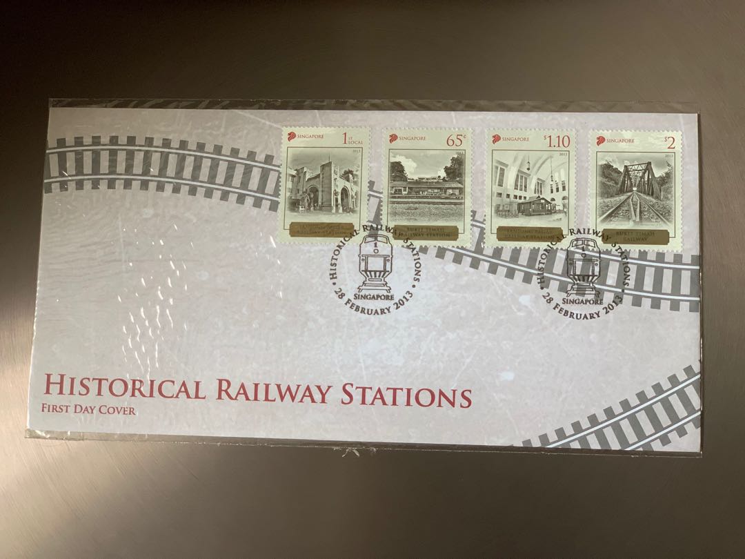 First Day Cover - Historical Railway Stations, Hobbies & Toys ...
