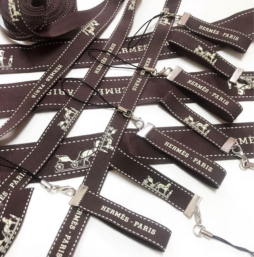 Hermes ribbon diy accessories, Luxury, Accessories on Carousell